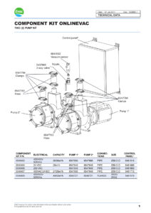Part Numbers & User Manual for EVAC Onlinevac and Vacuum Pumps - Marine ...