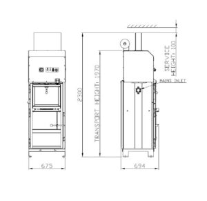 EVAC UBP 30S - All in one evac compactor - Marine Spares