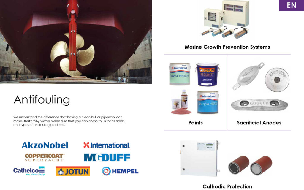 Marine Engineering Spare Parts | Superyacht Engineering Products